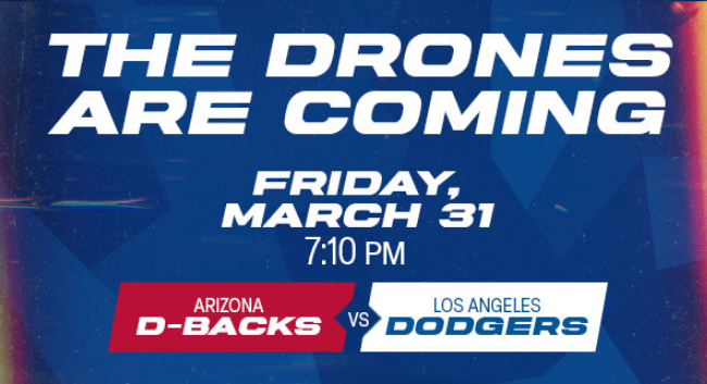 Dodgers Friday Night Lights Drone Show – HB | Hollywood Beat magazine